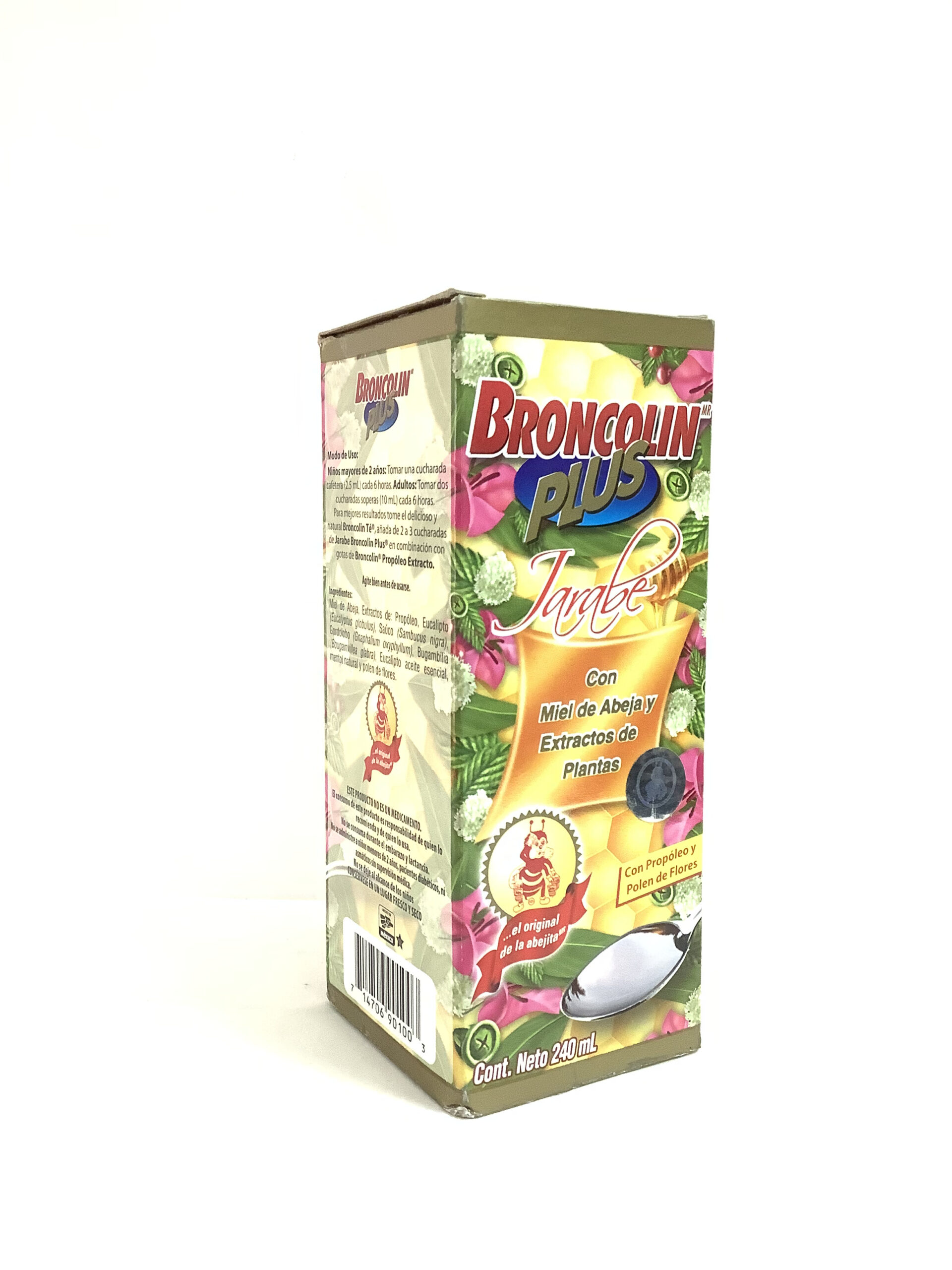 JARABE BRONCOLIN PLUS 240 ML BRONCOLIN - Botática El Remedio